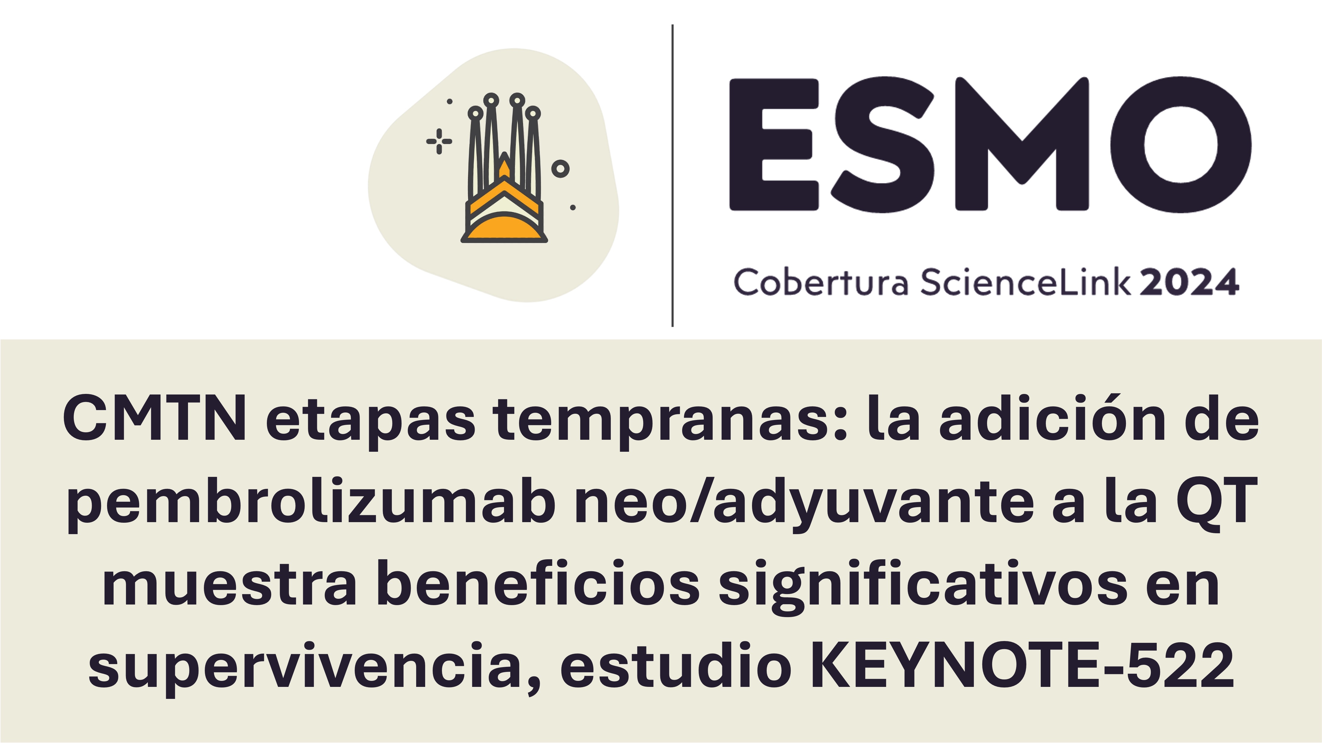 CMTN etapas tempranas: la adición de pembrolizumab neo/adyuvante a la ...
